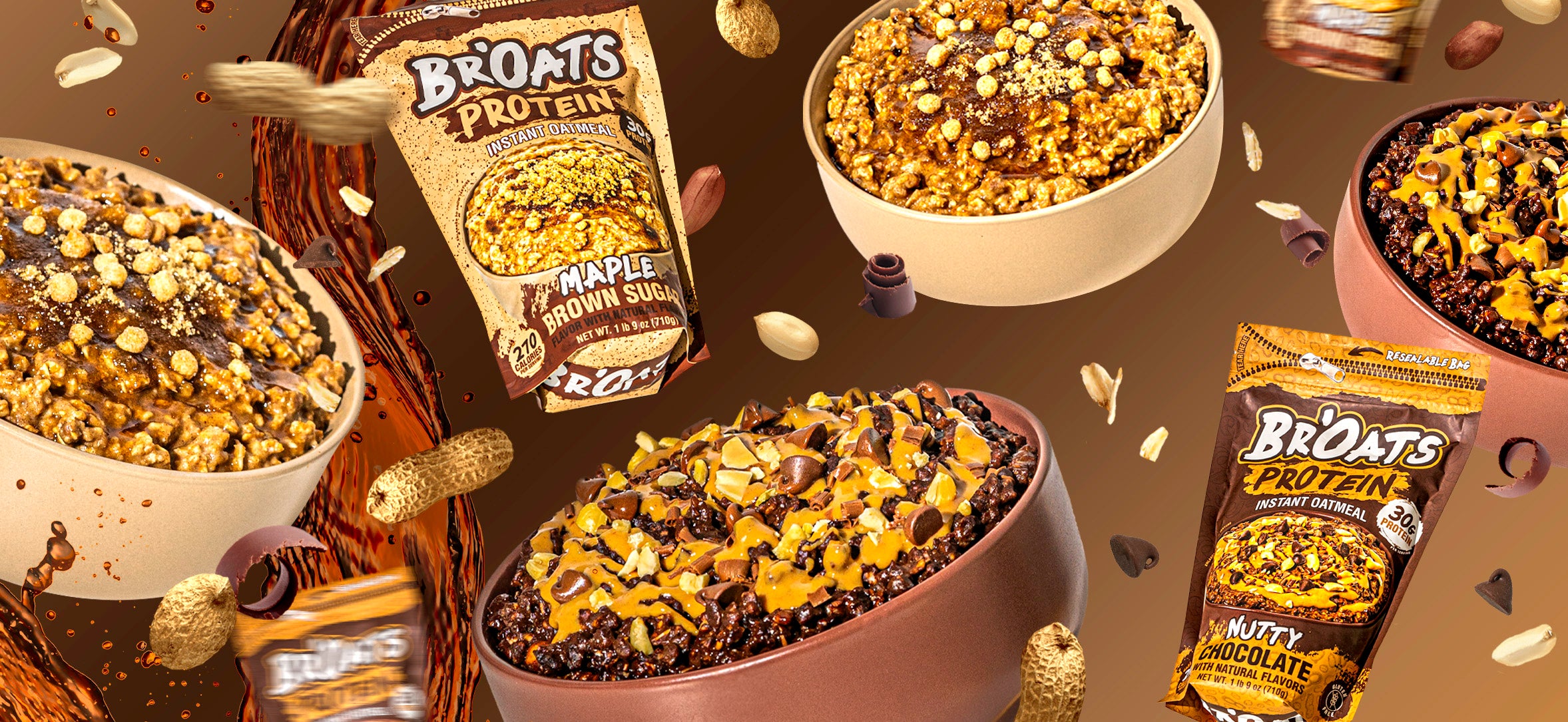 Br'Oats High Protein Instant Oatmeal